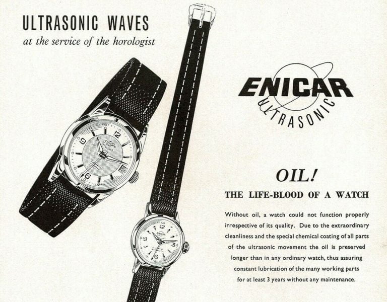 Enicar Vintage Watches: History & Iconic Models | Vintage Watch Inc